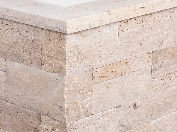 Travertin Mauersteine - Medium Select Rustic| jonastone