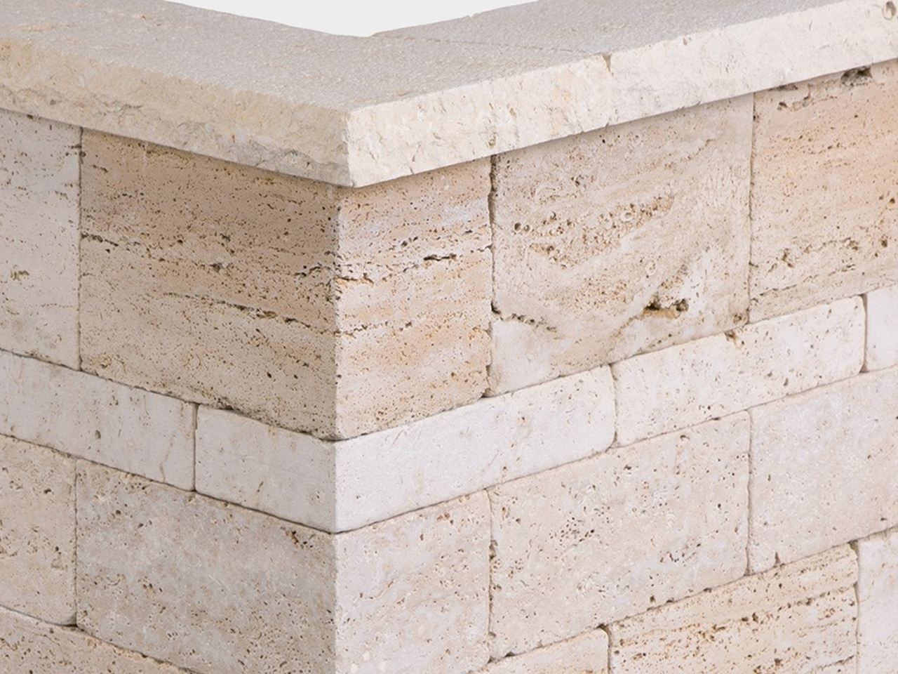 Travertin Mauersteine - Medium Select| jonastone