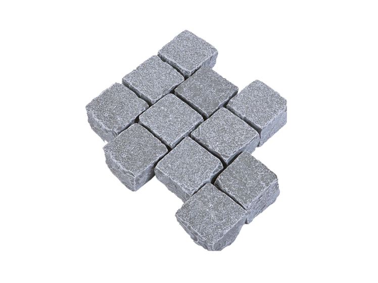 Kalkstein Pflastersteine 10x10x7-9 - Java Blue | jonastone