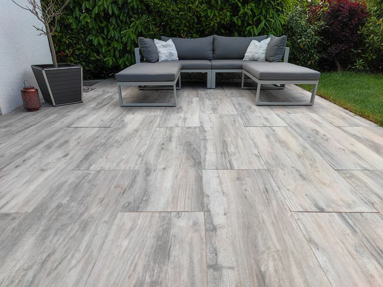 Terrassenplatten In Holzoptik