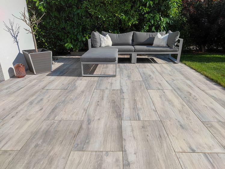 Terrassenplatten In Holzoptik